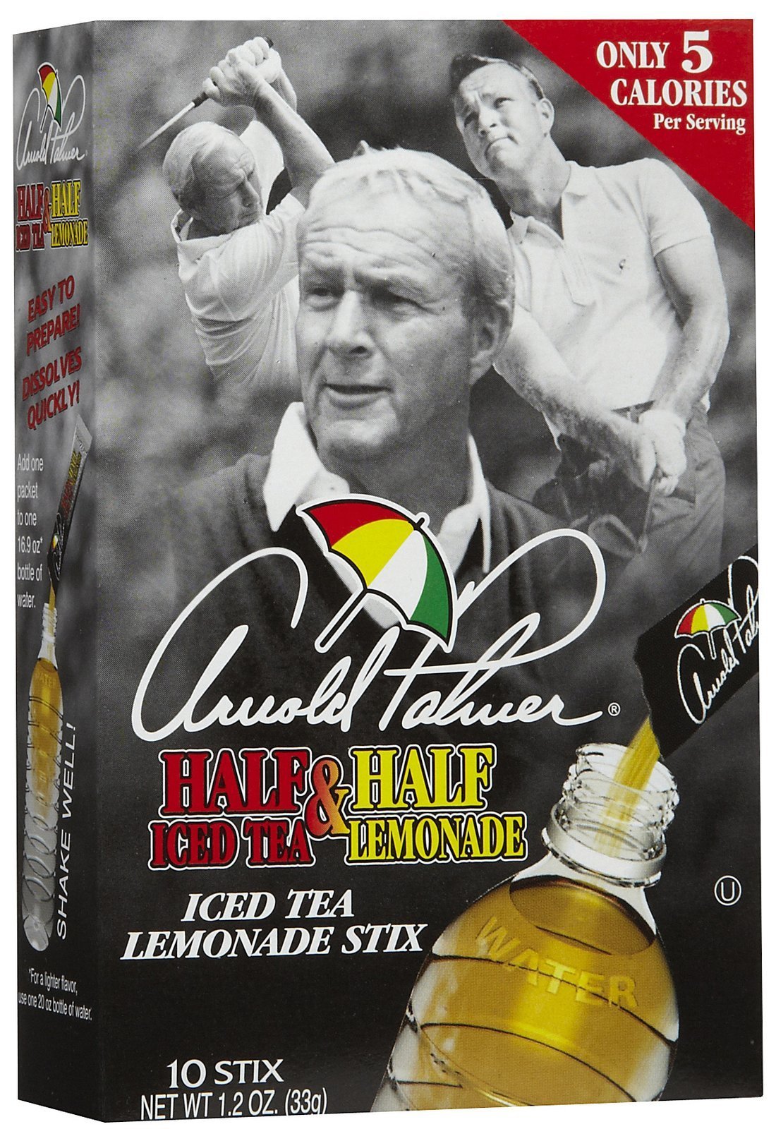 Arizona Arnold Palmer Half & Half, 1.27 Ounce (1 Box, 10 Sticks Per Box ...