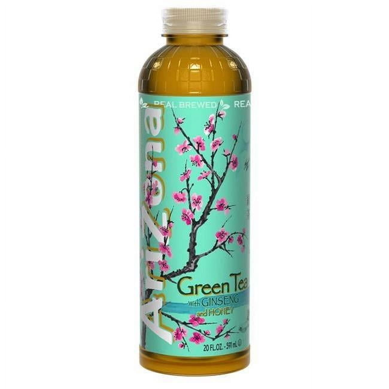 Arizona Beverages Green Tea with Ginseng & Honey Beverage - 20 oz ...