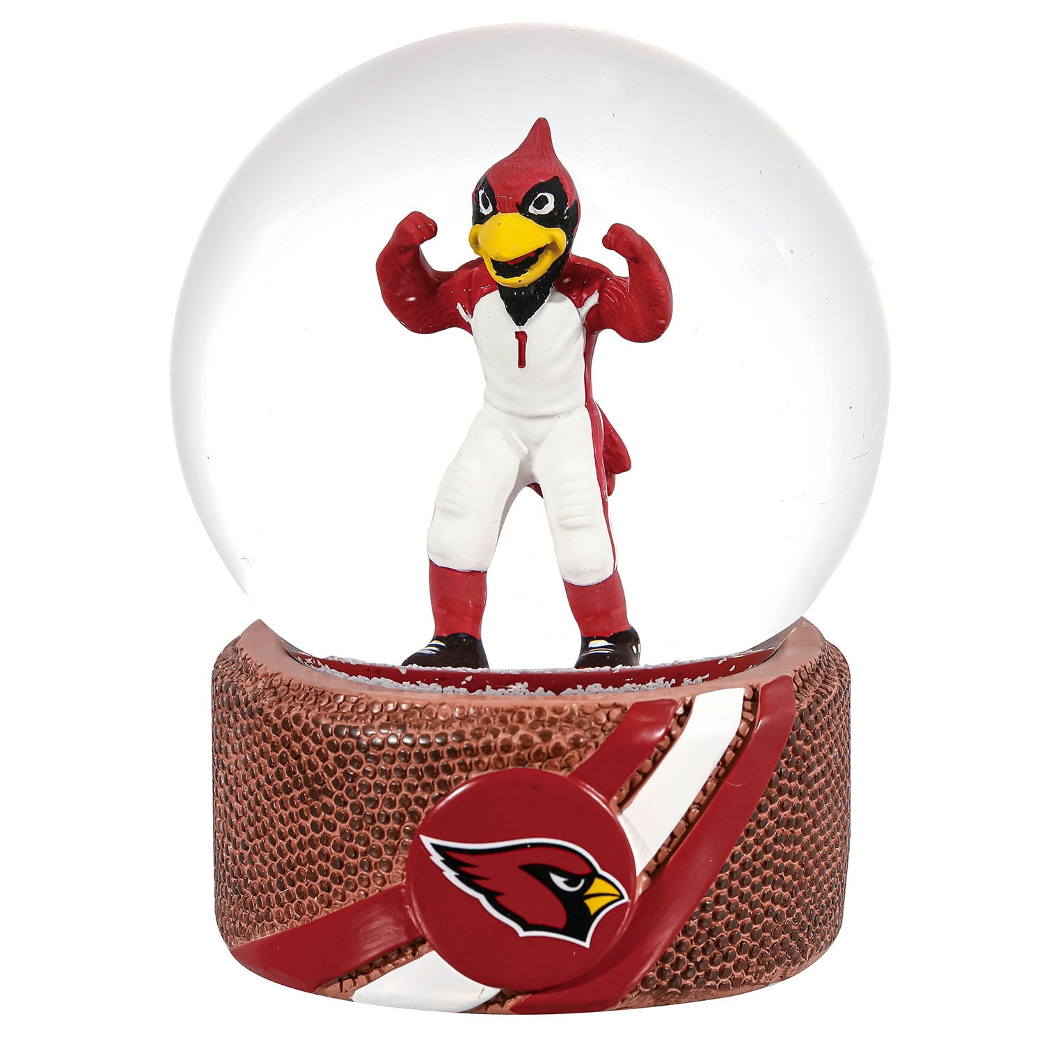 Arizona Cardinals 100mm Mascot Glass Water Globe - Walmart.com