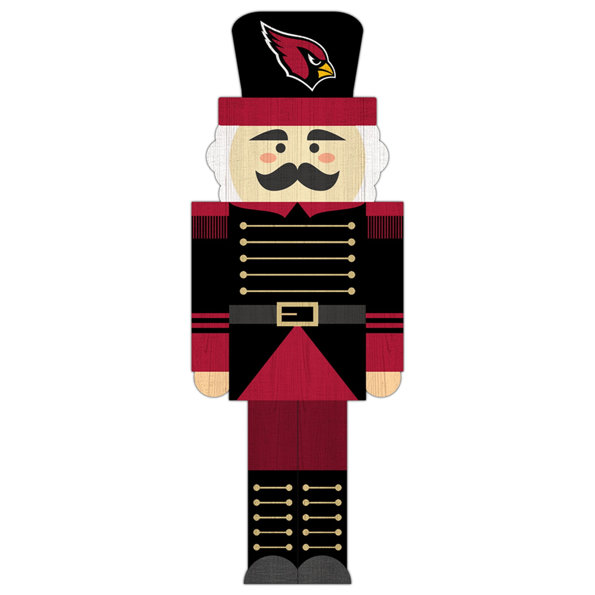 Arizona Cardinals 31'' Nutcracker Leaner - Walmart.com