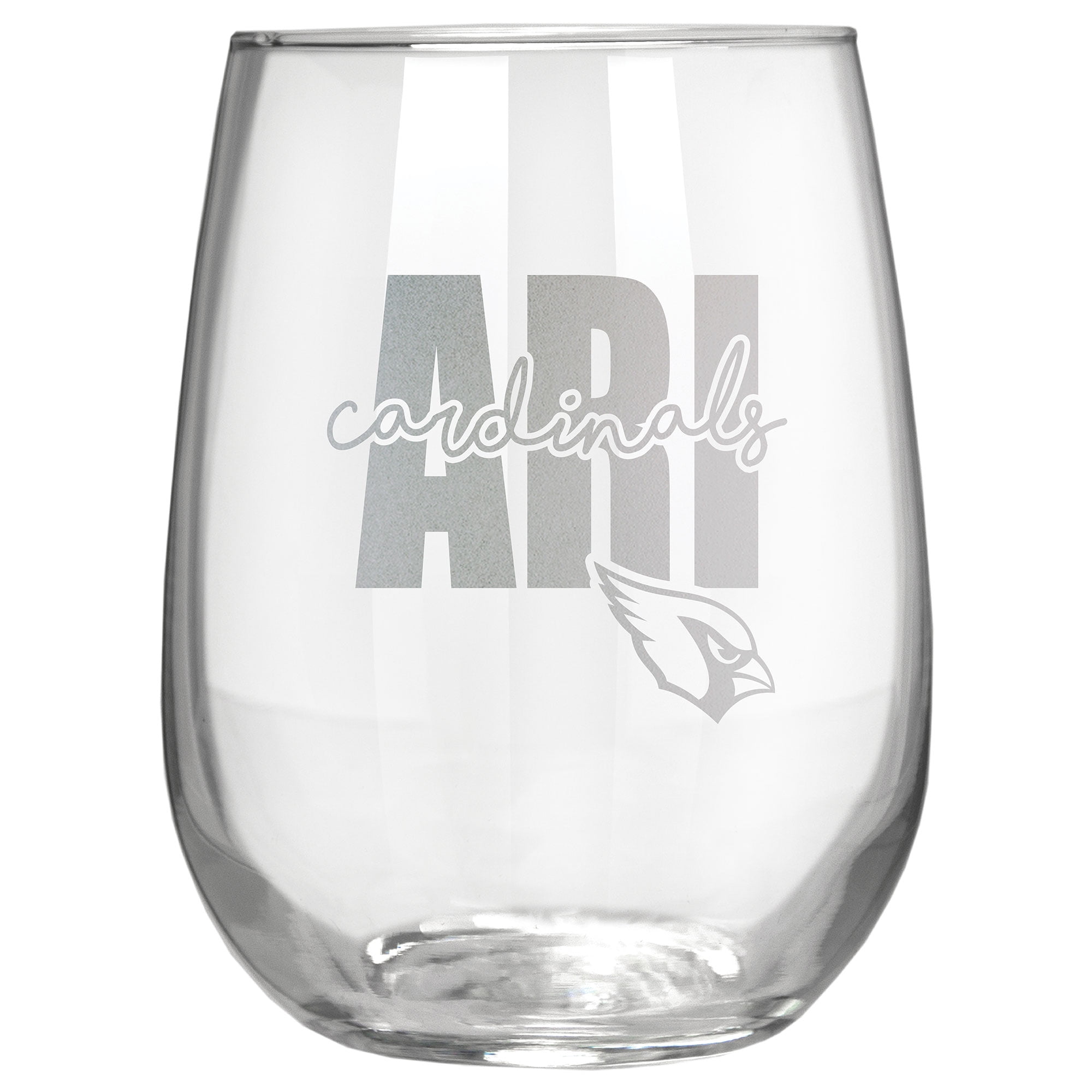 Arizona Cardinals Etched 17oz. City Stemless Wine Glass - Walmart.com