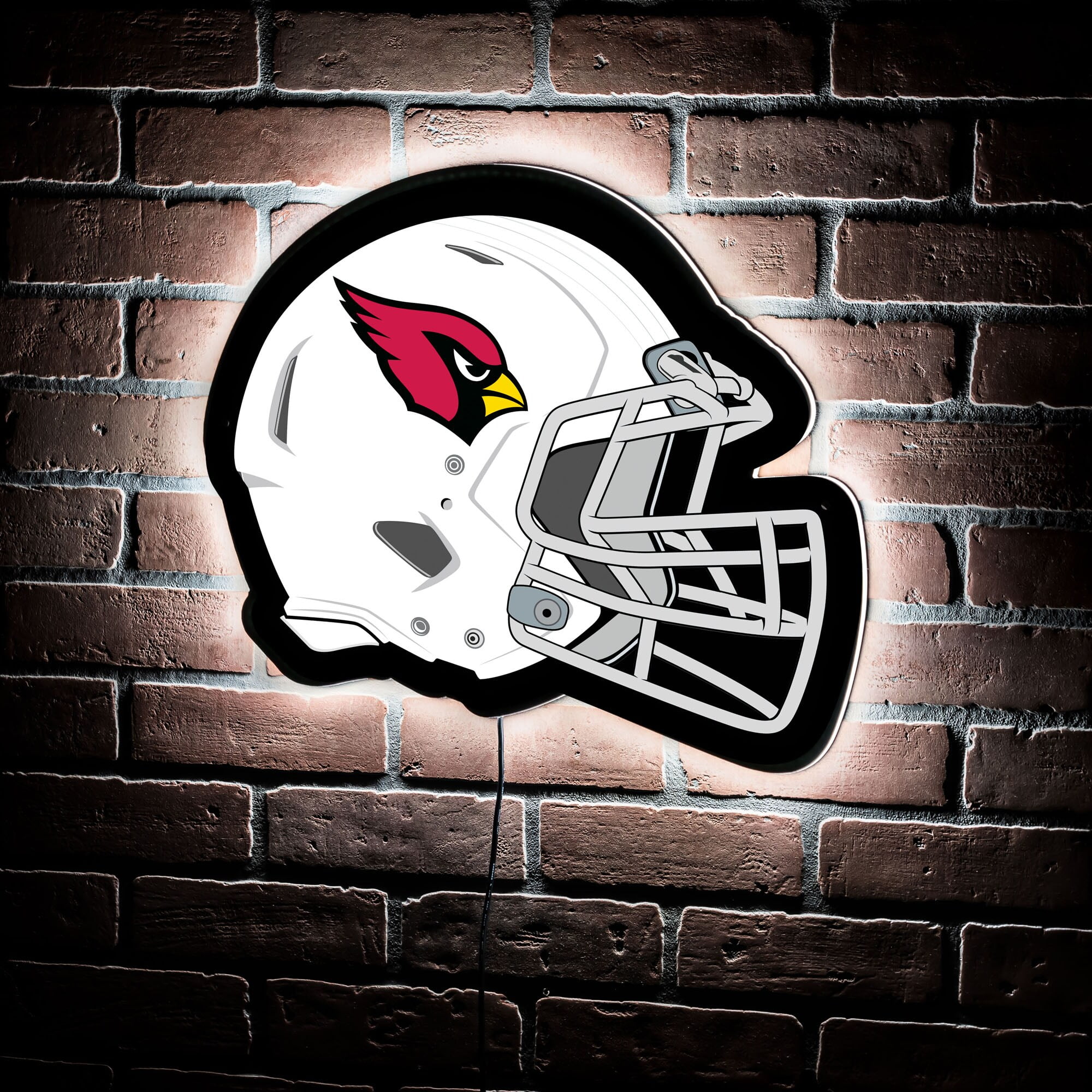 Arizona Cardinals LED Wall Helmet - Walmart.com