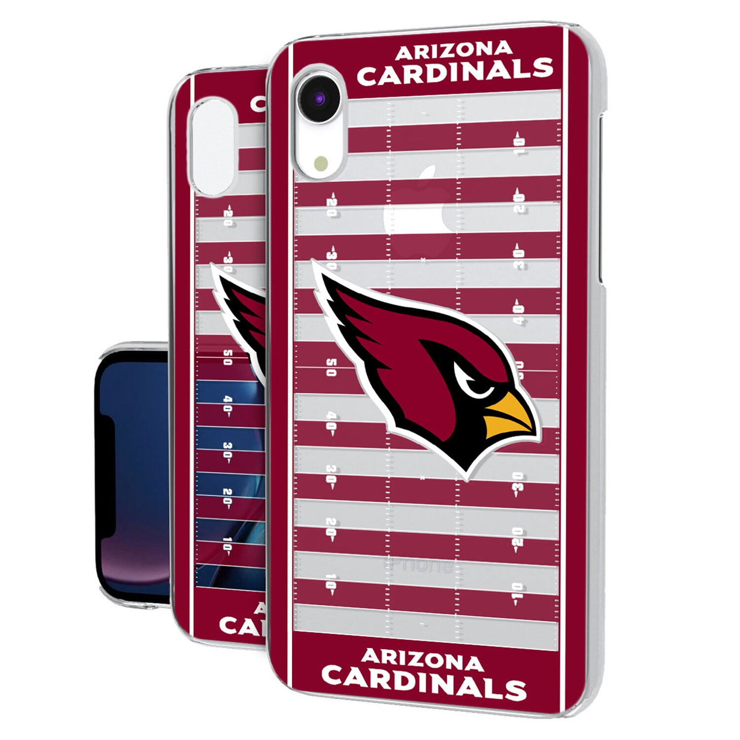 Arizona Cardinals iPhone Clear Field Design Case - Walmart.com