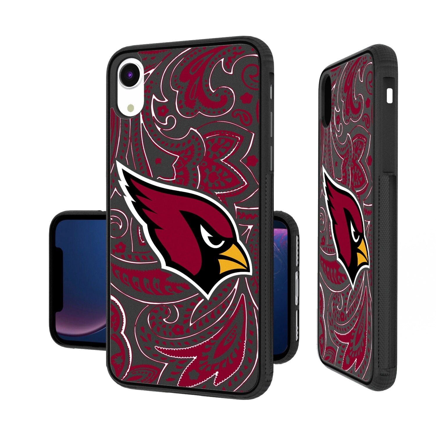 Arizona Cardinals iPhone Paisley Design Bump Case - Walmart.com