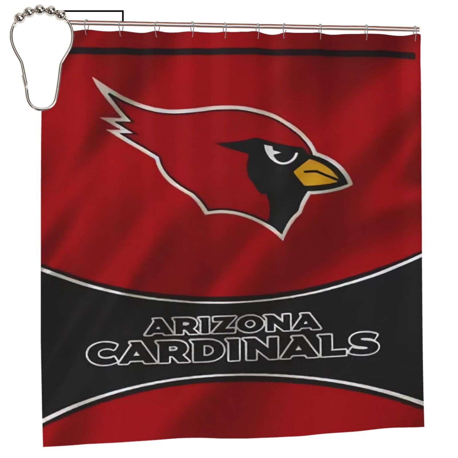 Arizona City 72x72inch shower curtain, football team themed bathroom ...