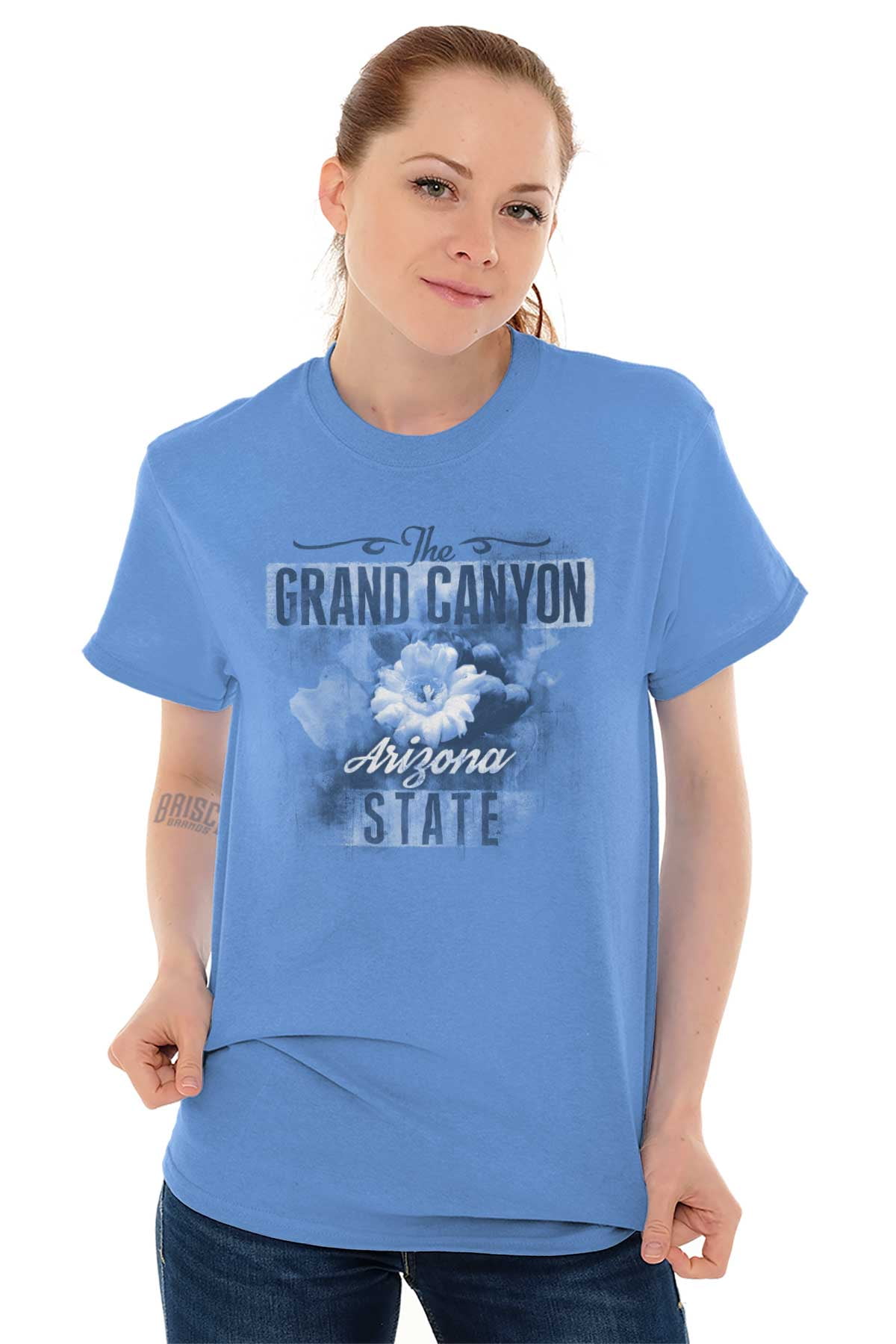 Arizona Cute State Flower Souvenir Women's Graphic T Shirt Tees Brisco ...