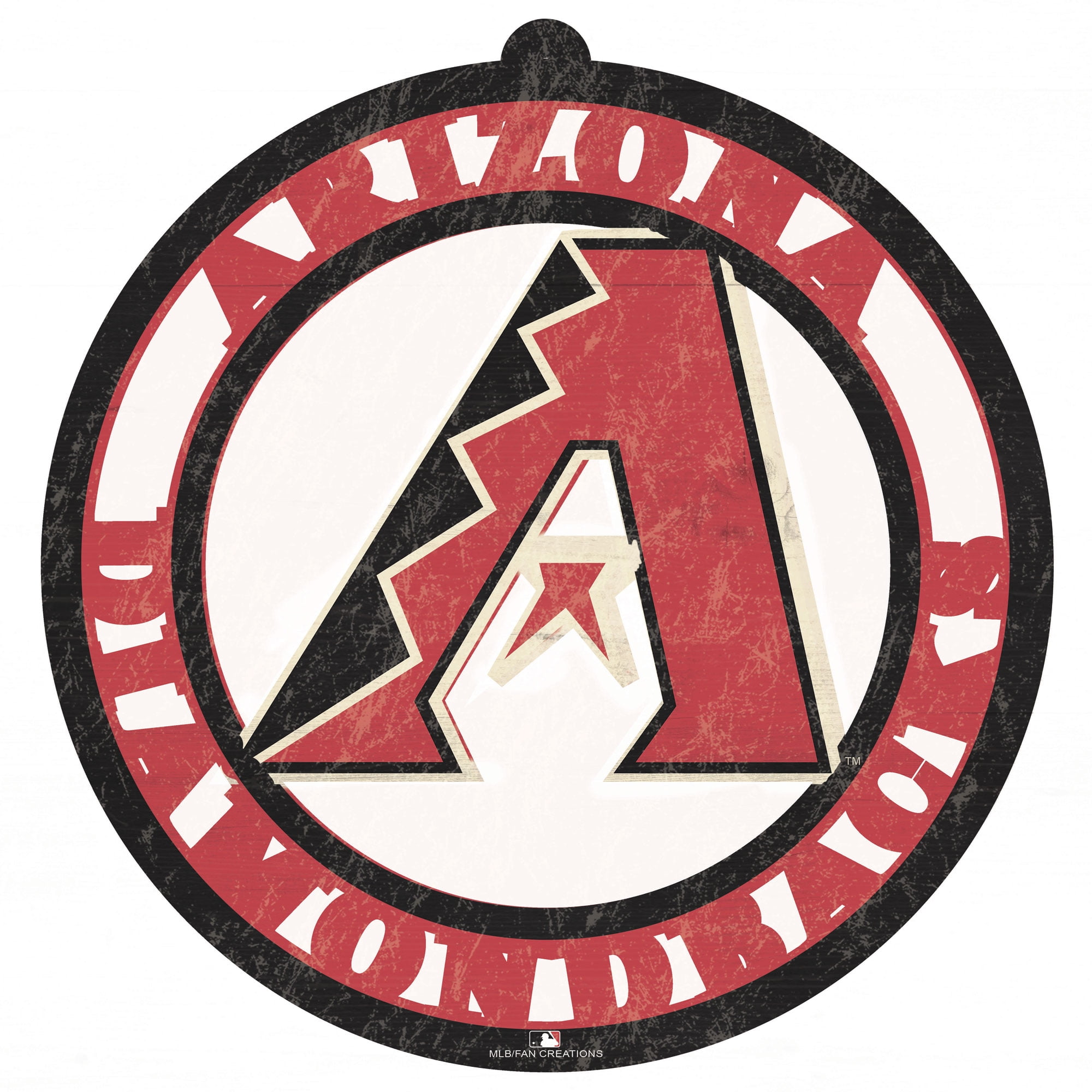 Arizona Diamondbacks 16'' Team Color Logo Cutout - Walmart.com