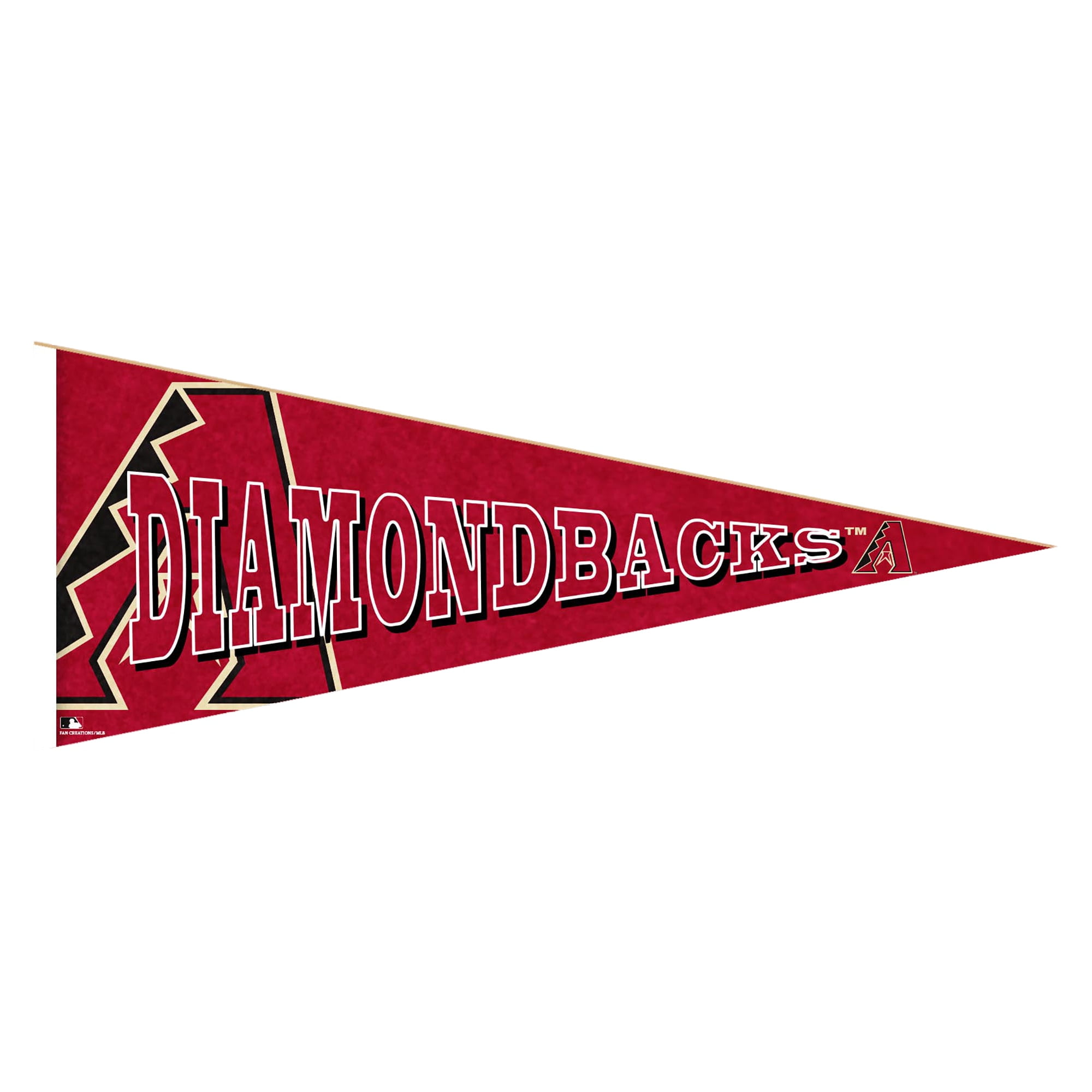 Arizona Diamondbacks 24'' Wood Pennant - Walmart.com