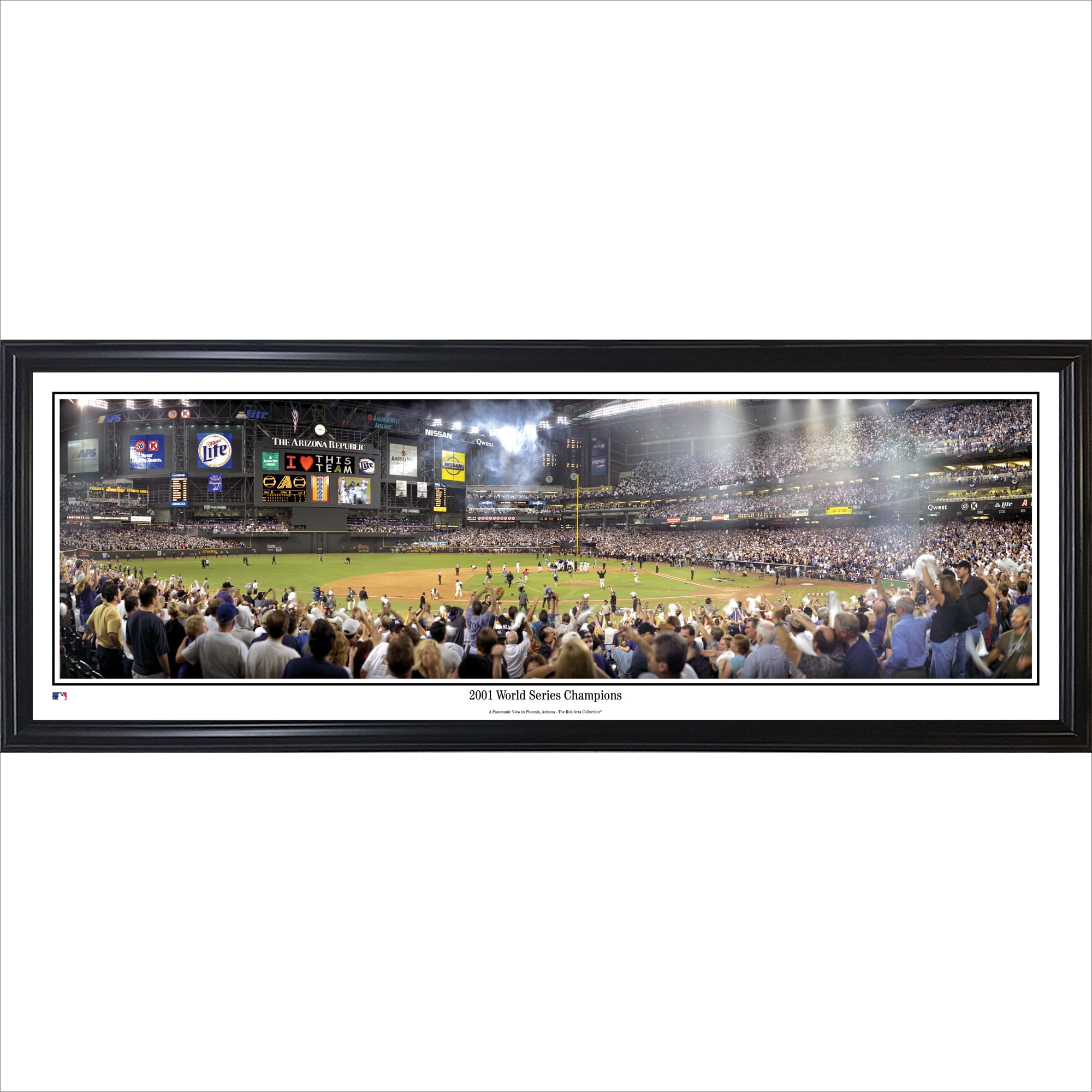 Arizona Diamondbacks 39'' x 13.5'' 2001 World Series Champions Standard ...