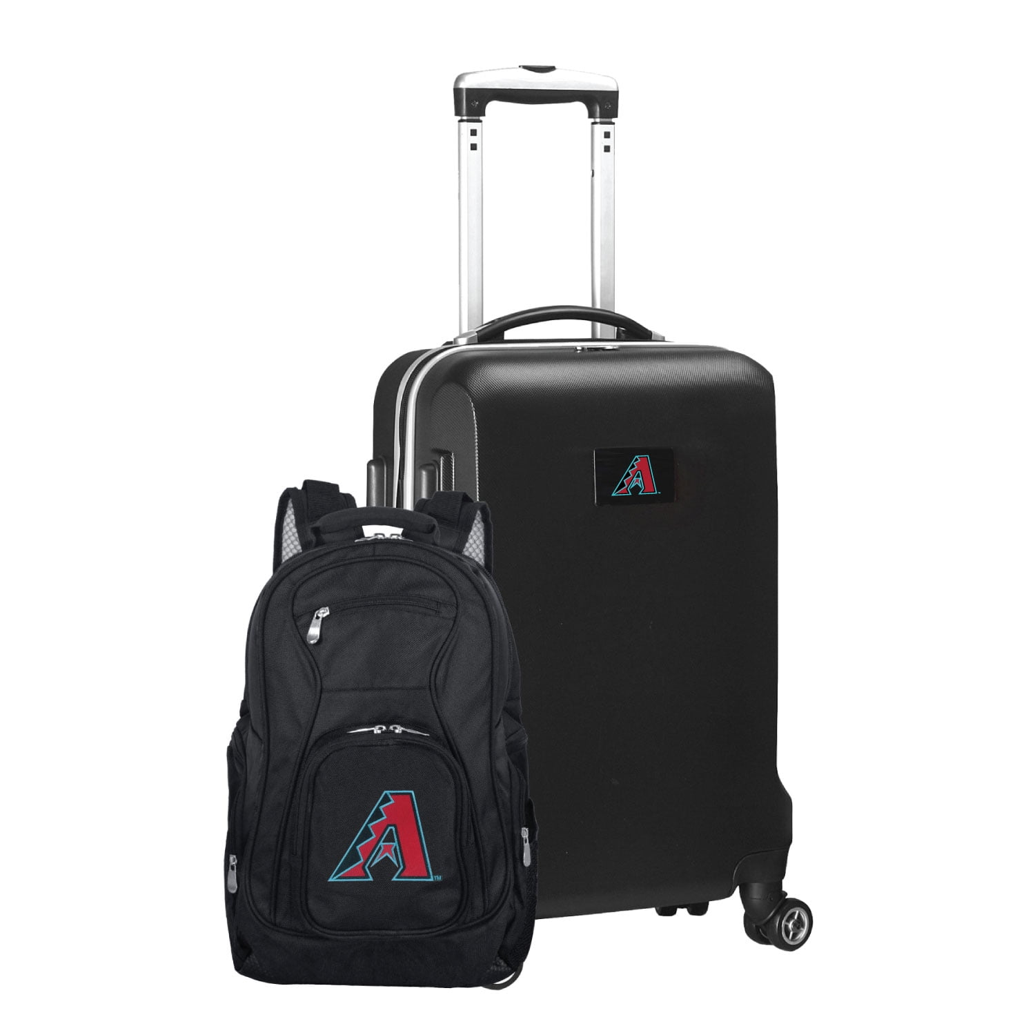 Arizona Diamondbacks Deluxe 2-Piece Backpack and Carry-On Set - Black ...