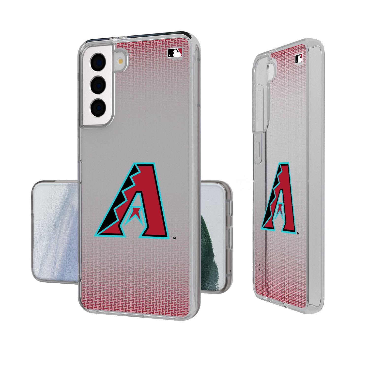 Arizona Diamondbacks Linen Logo Galaxy Clear Case - Walmart.com