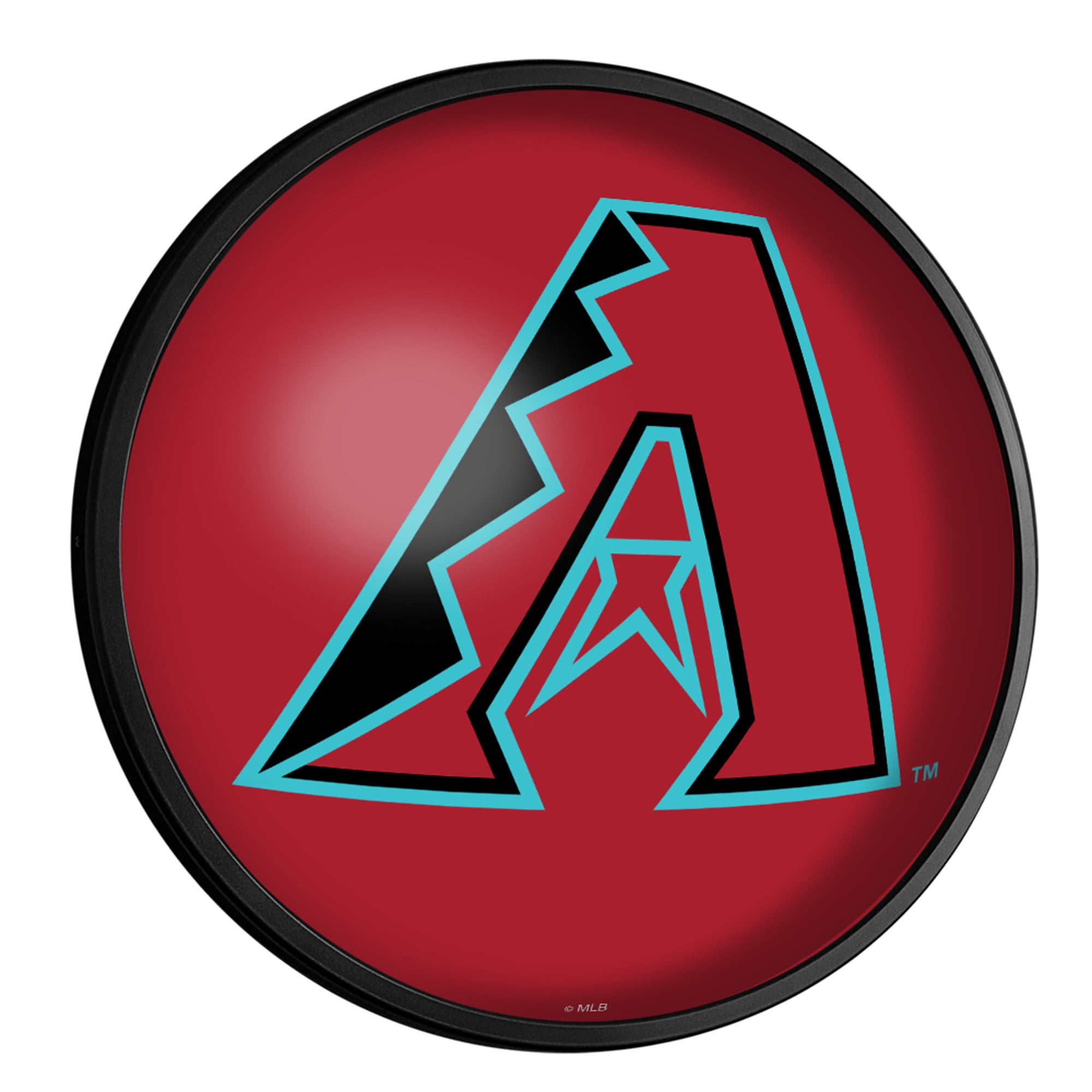 Arizona Diamondbacks Mascot 18'' Round Slimline Illuminated Wall Sign ...