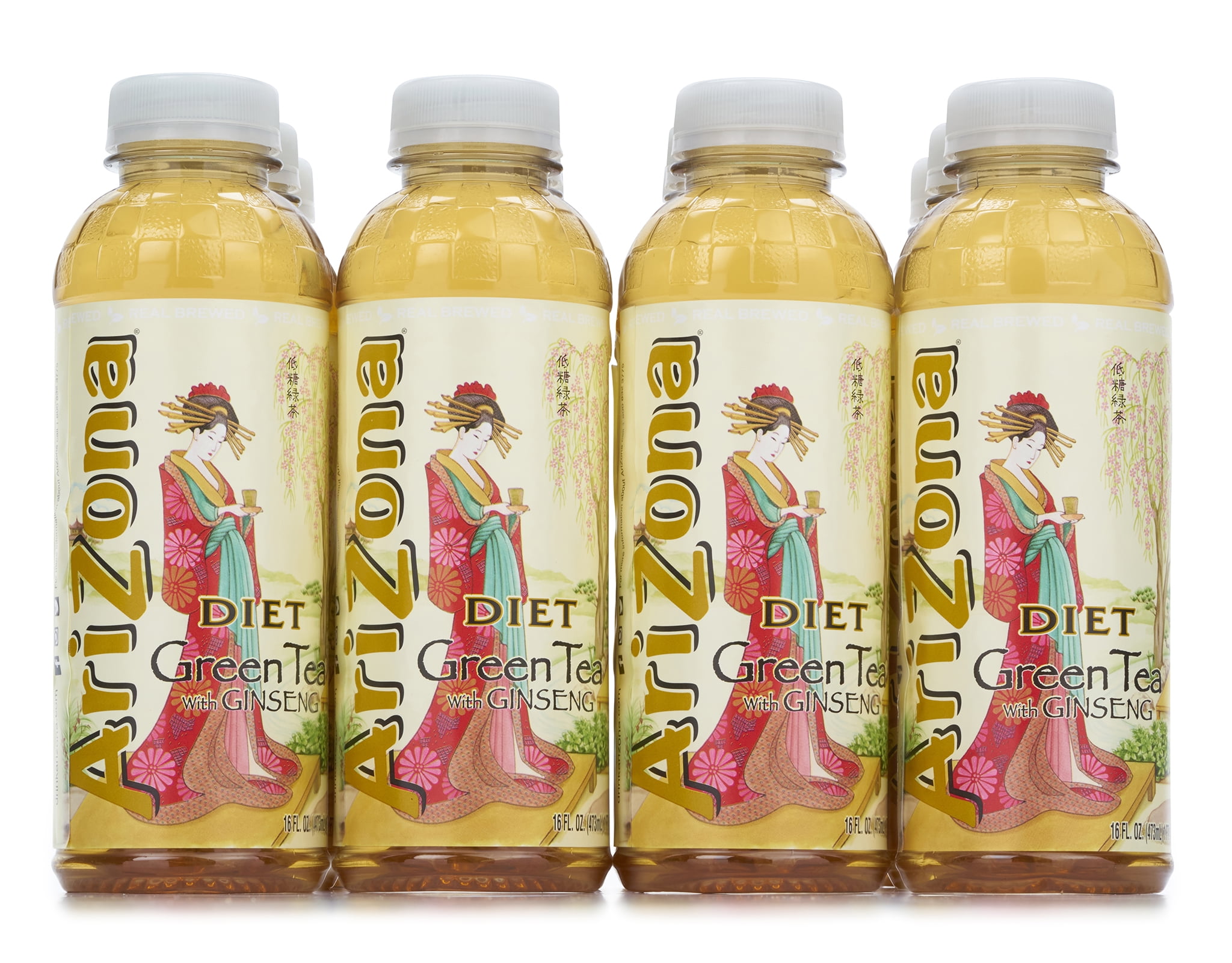 Arizona Diet Green Tea 12 Ct x 16 Oz Diet Green Tea - Walmart.com