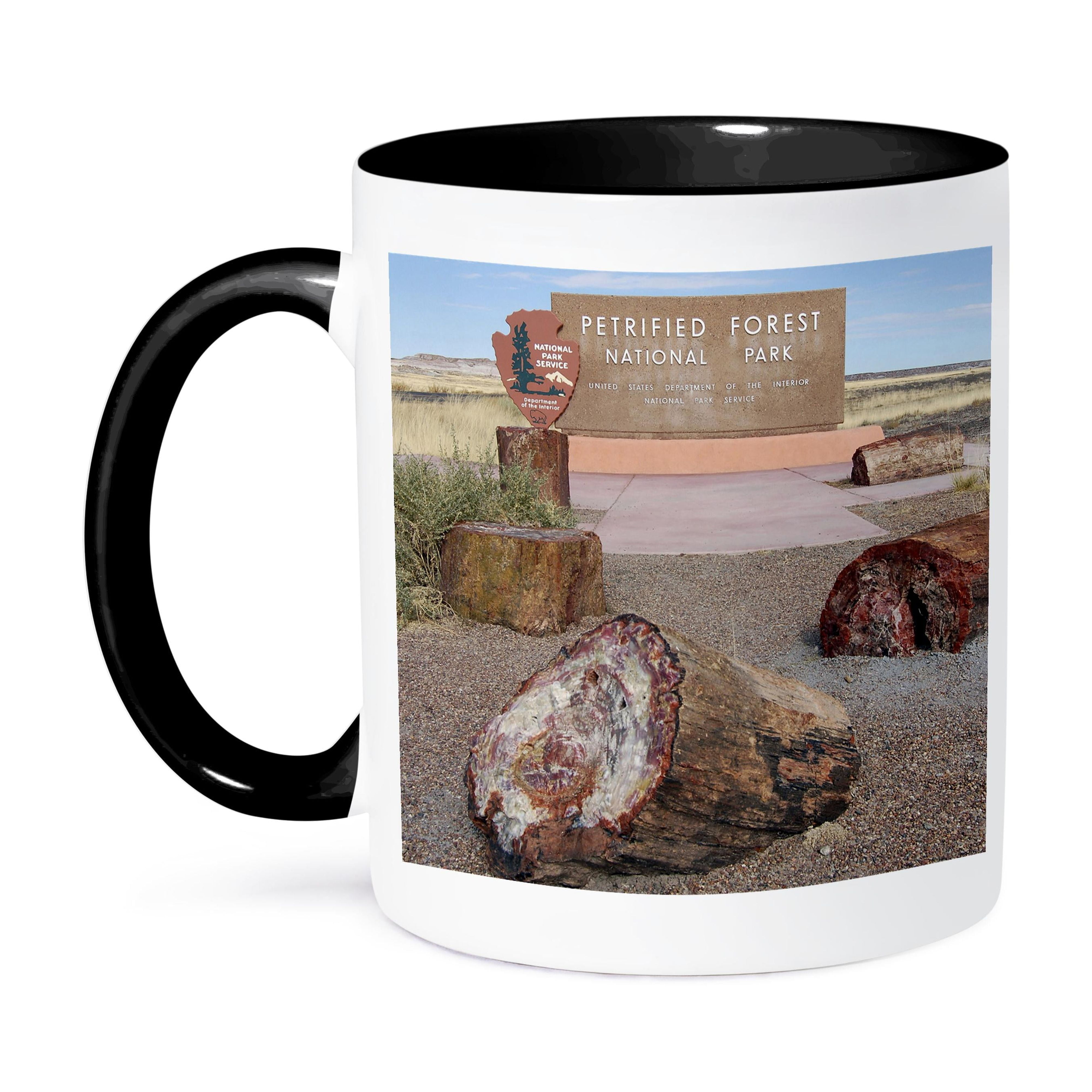 3dRose, Arizona. Entrance to Petrified Forest National Park - US03 ...