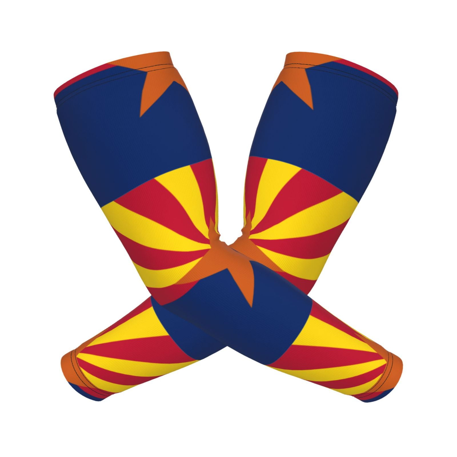 Arizona Flag Arm Sleeves For Men And Women Compression Sun Protection ...