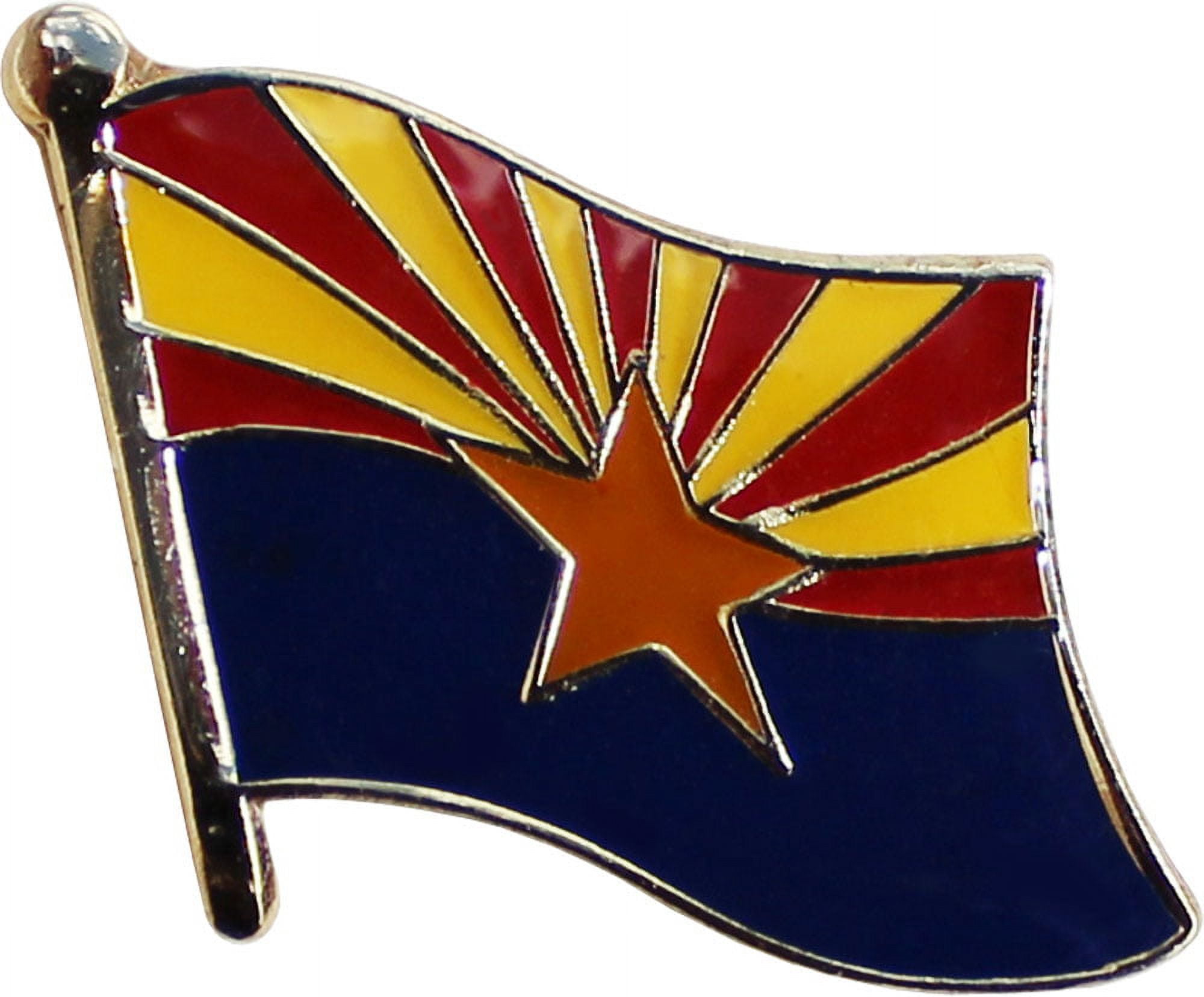 Arizona Flag Lapel Pin - Walmart.com