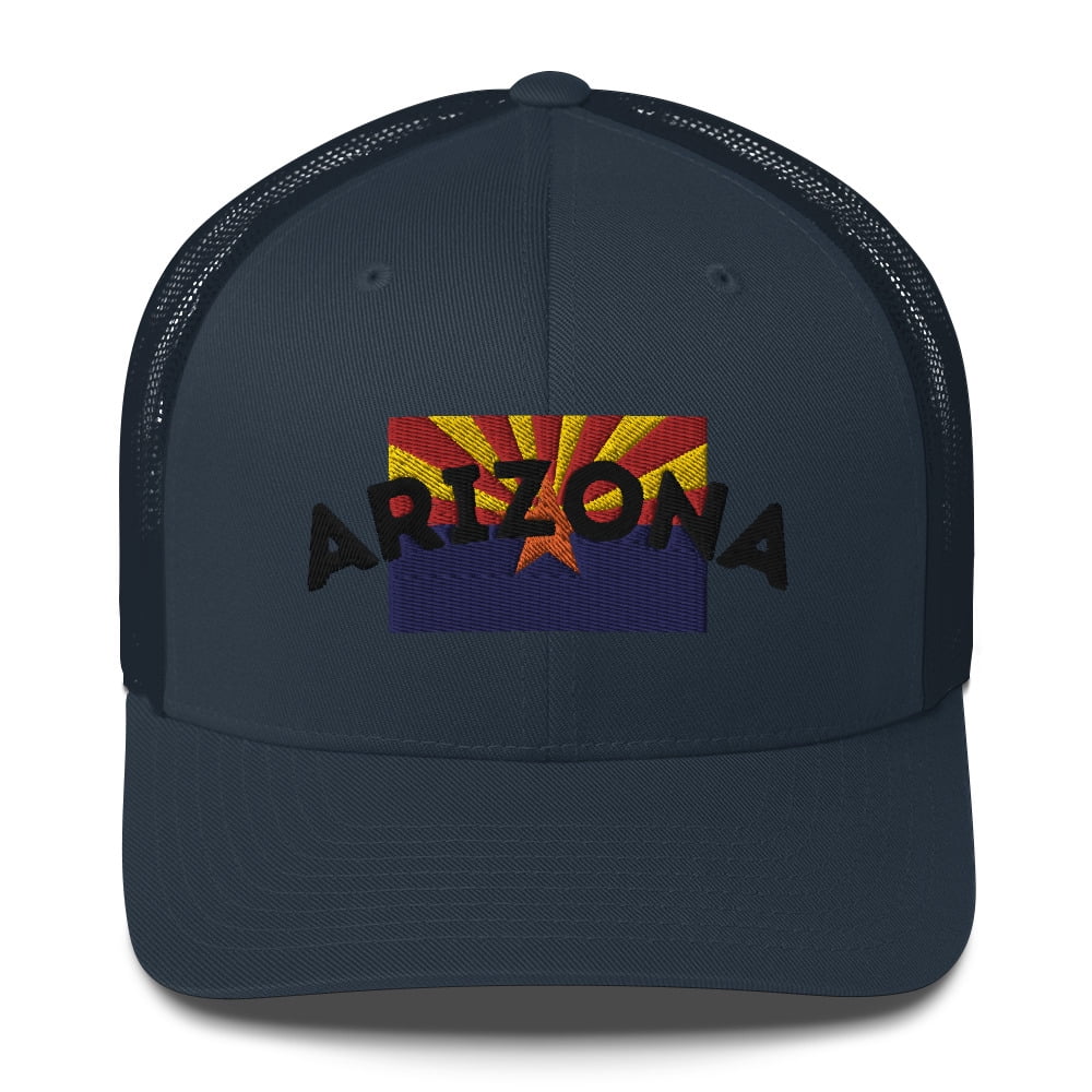Arizona Flag Trucker Cap (Navy) - Walmart.com