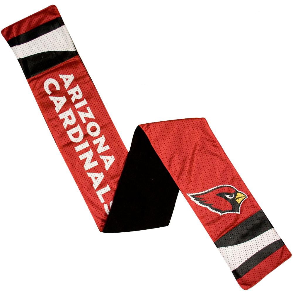 Arizona Football Cardinals Fleece Lined Jersey Material Scarf with ...