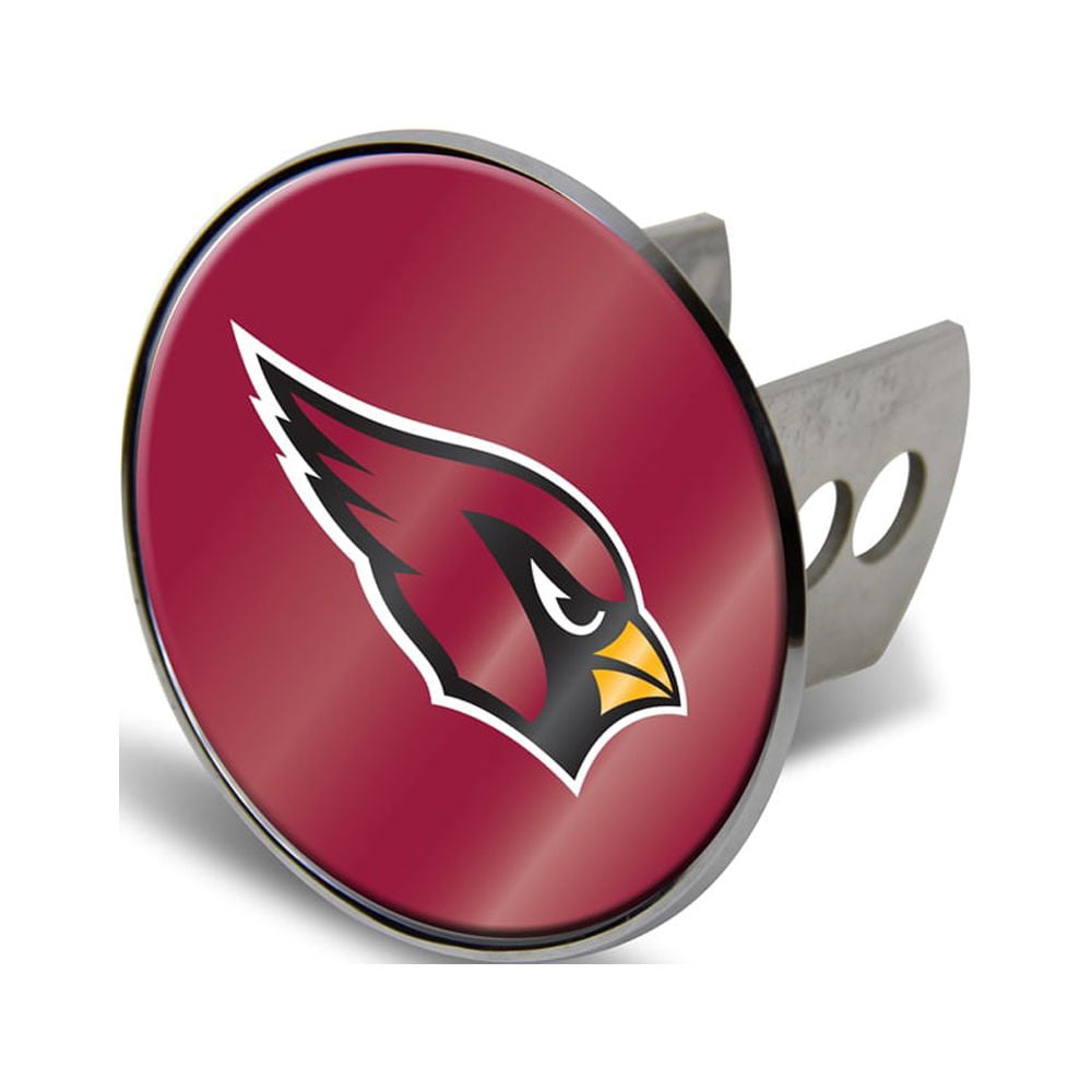 Arizona Football Cardinals Heavy Duty Chrome Trailer Hitch Cover w ...