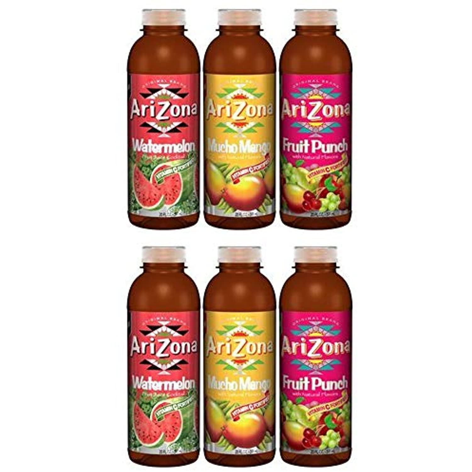 Arizona Fruit Juice Variety Pack 20Oz 6Pk - Walmart.com