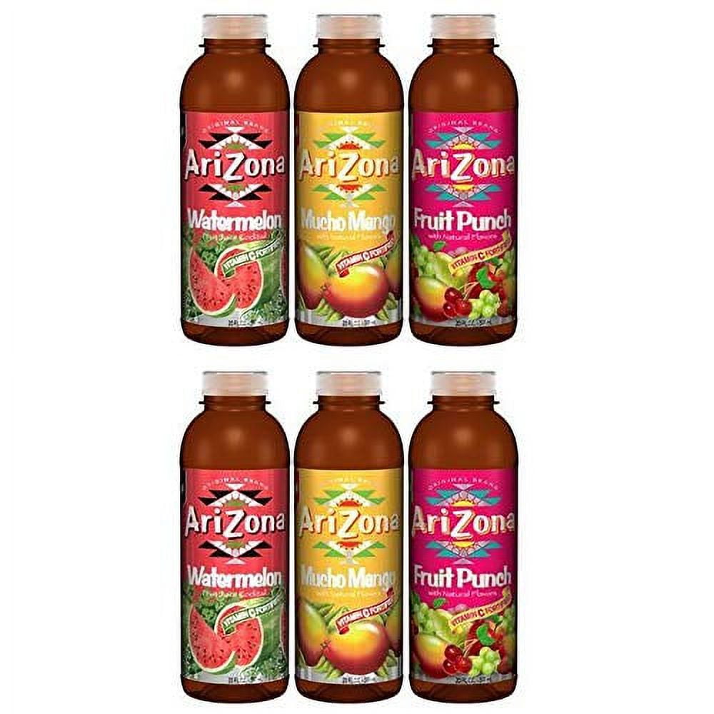 Arizona Fruit Juice Variety Pack 20oz 6PK - Includes Fruit Punch ...