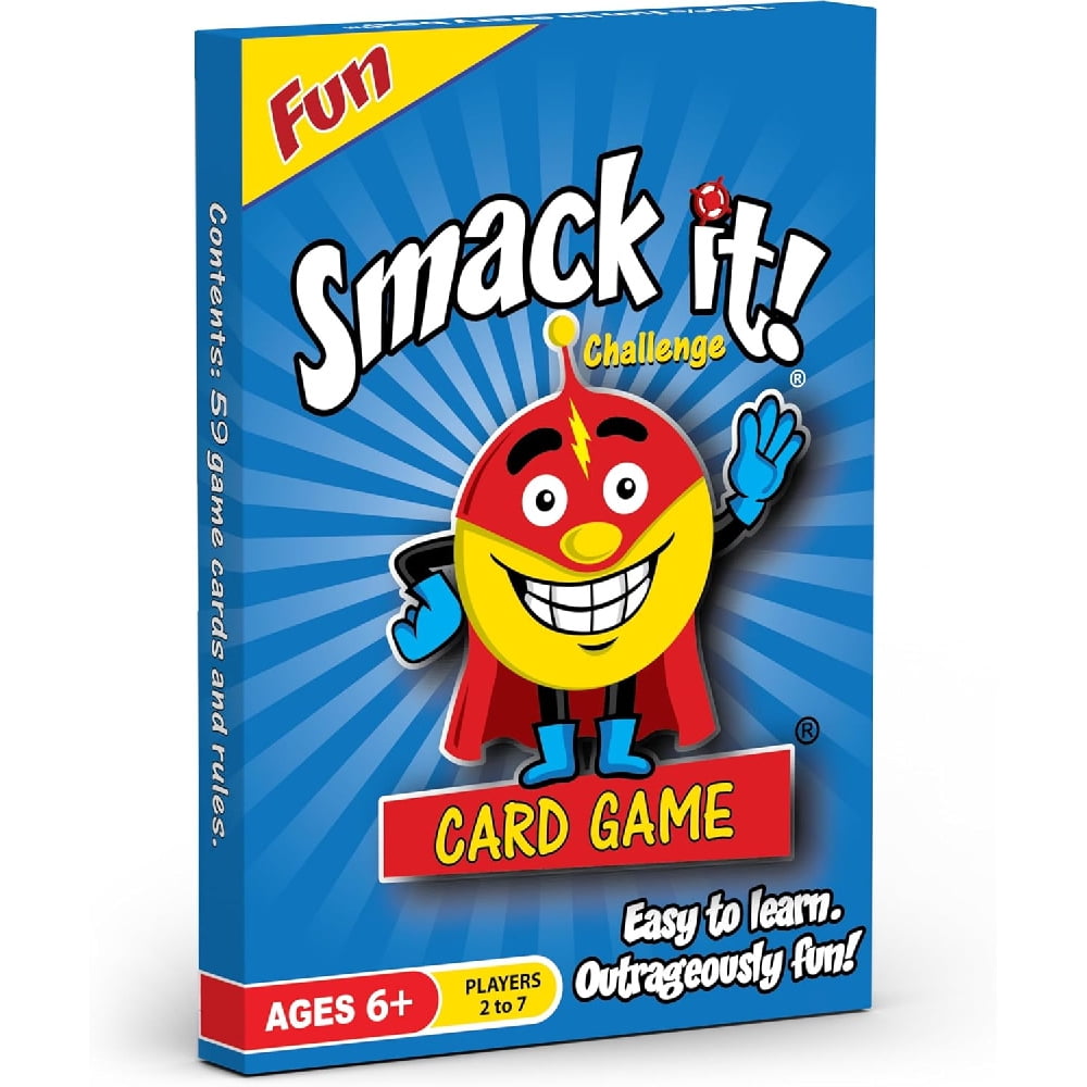 Arizona GameCo Smack it!, a Family Card Game for Kids – Fun and Easy to ...