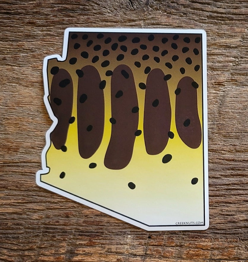 Arizona Gila Trout Skin Sticker Decal - Walmart.com