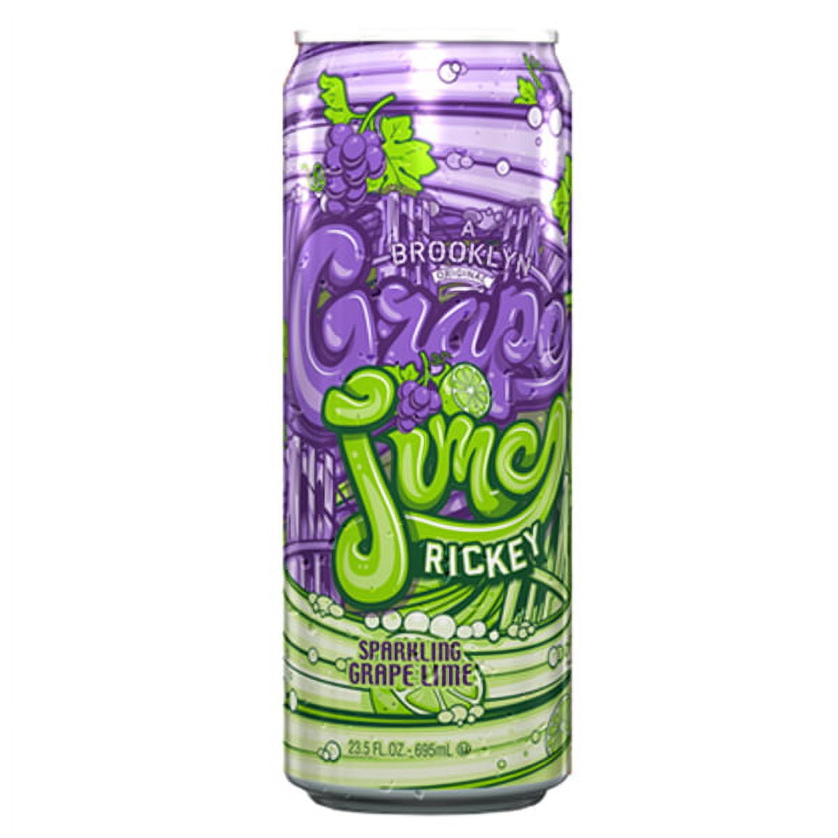 Arizona Grape Lime Rickey 23.5 Oz Can Pack of 24 - Walmart.com