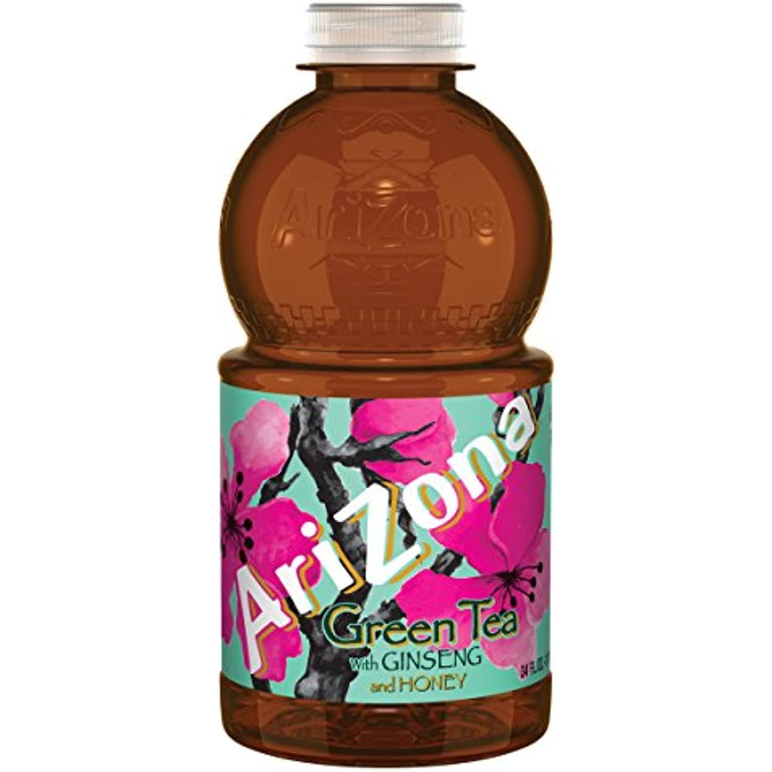 Arizona Green Tea With Ginseng And Honey, 34 Ounce (Pack Of 12 ...