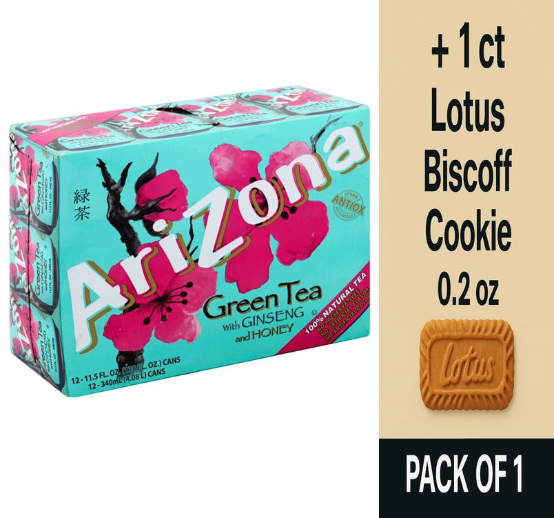 Arizona Green Tea with Ginseng & Honey 11.5 oz Cans - 12 pk - Pack of 1 ...