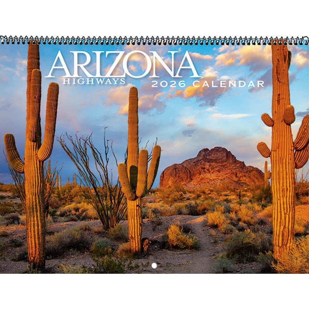 Arizona Highways, Arizona Highways Classic 2026 Wall Calendar, 12'' X 9'', 12-Month Calendar ...