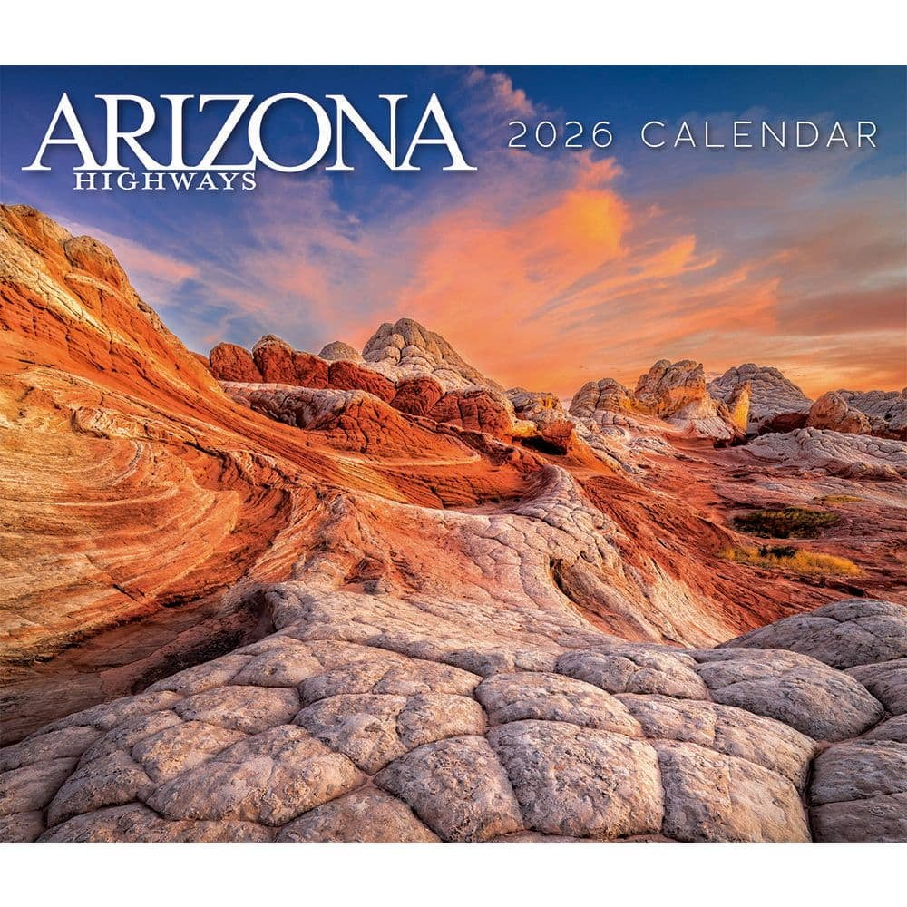 Arizona Highways, Arizona Highways Scenic 2026 Wall Calendar, 14'' X 12'', 12-Month Calendar ...