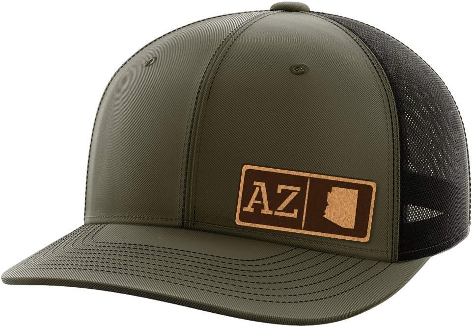 Arizona Homegrown Leather Patch Hat Unisex - Walmart.com