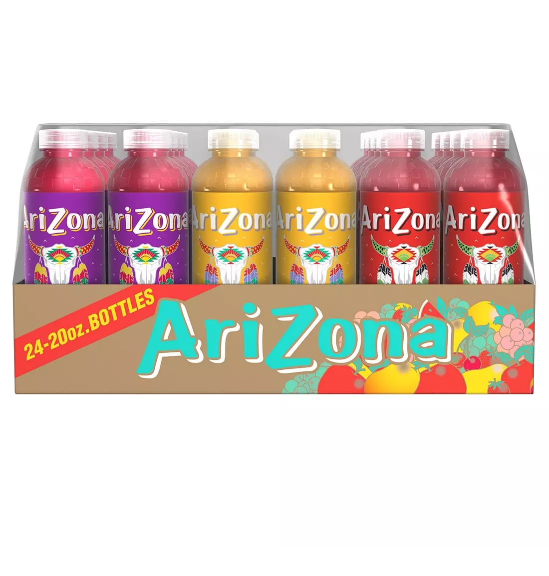 Arizona Fruit Juice Variety Pack, 24 pk. - Watermelon, Mango, Fruit ...