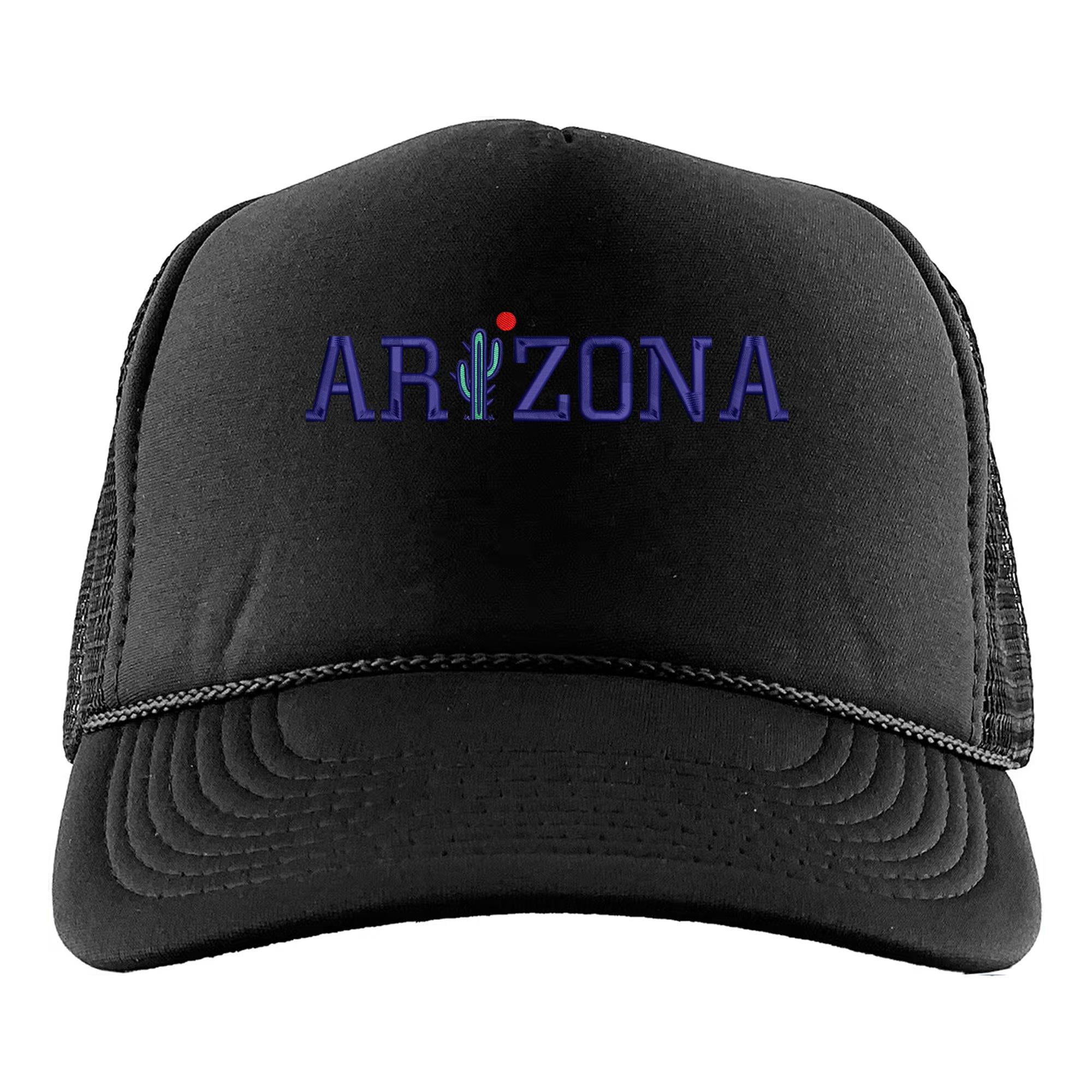 Arizona July 4th State Theme Embroidered Snapback Trucker Hat Local USA ...