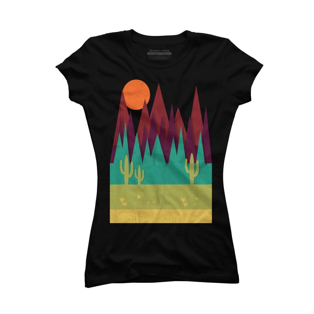Arizona Juniors Black Graphic Tee - Design By Humans XL - Walmart.com
