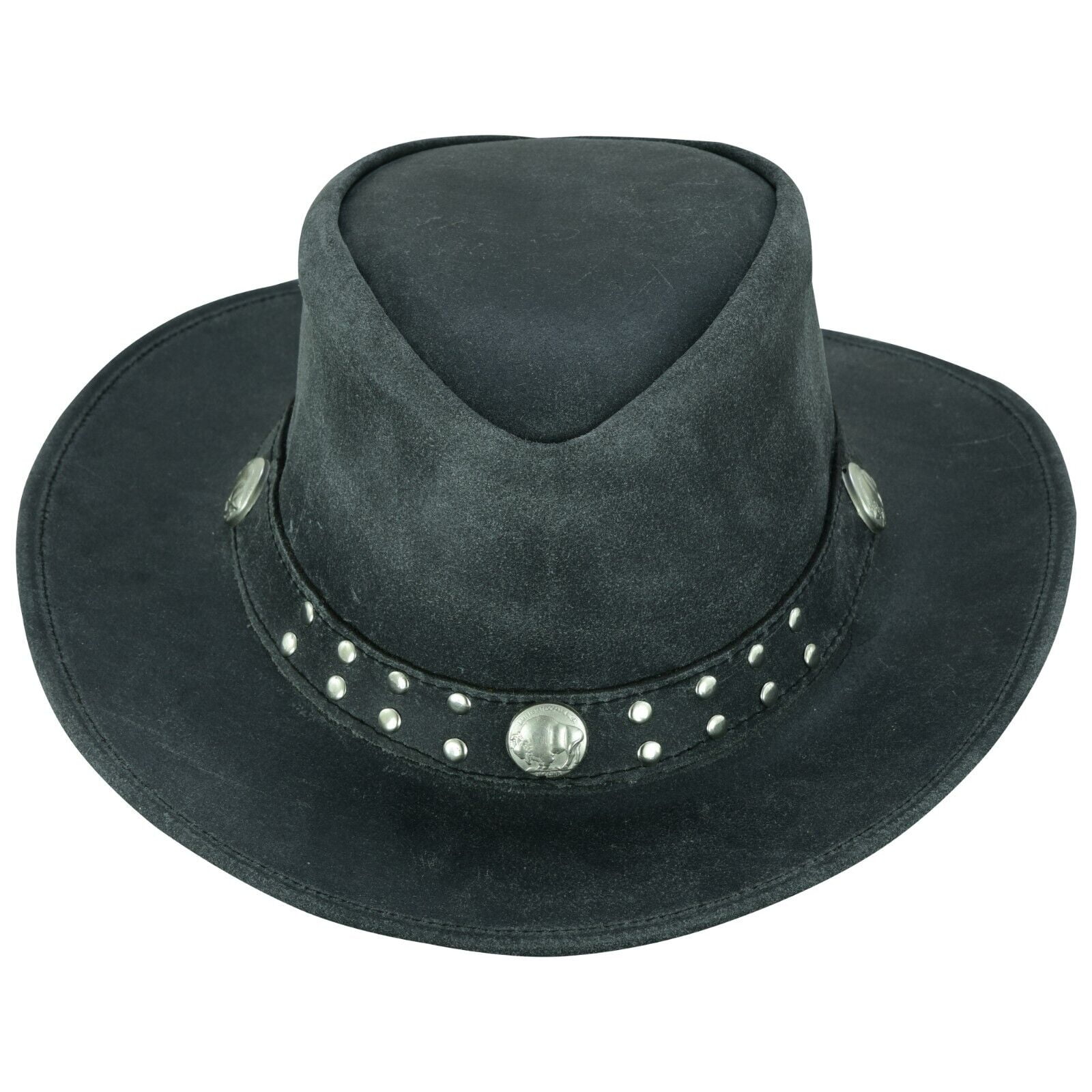 Arizona Leather Hats for Men & Women Cowboy Western style Shapeable ...