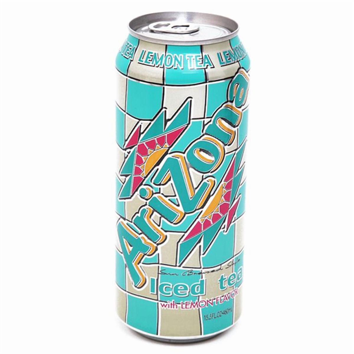 Arizona Lemon Tea 15.5 Oz Can Pack of 24 - Walmart.com