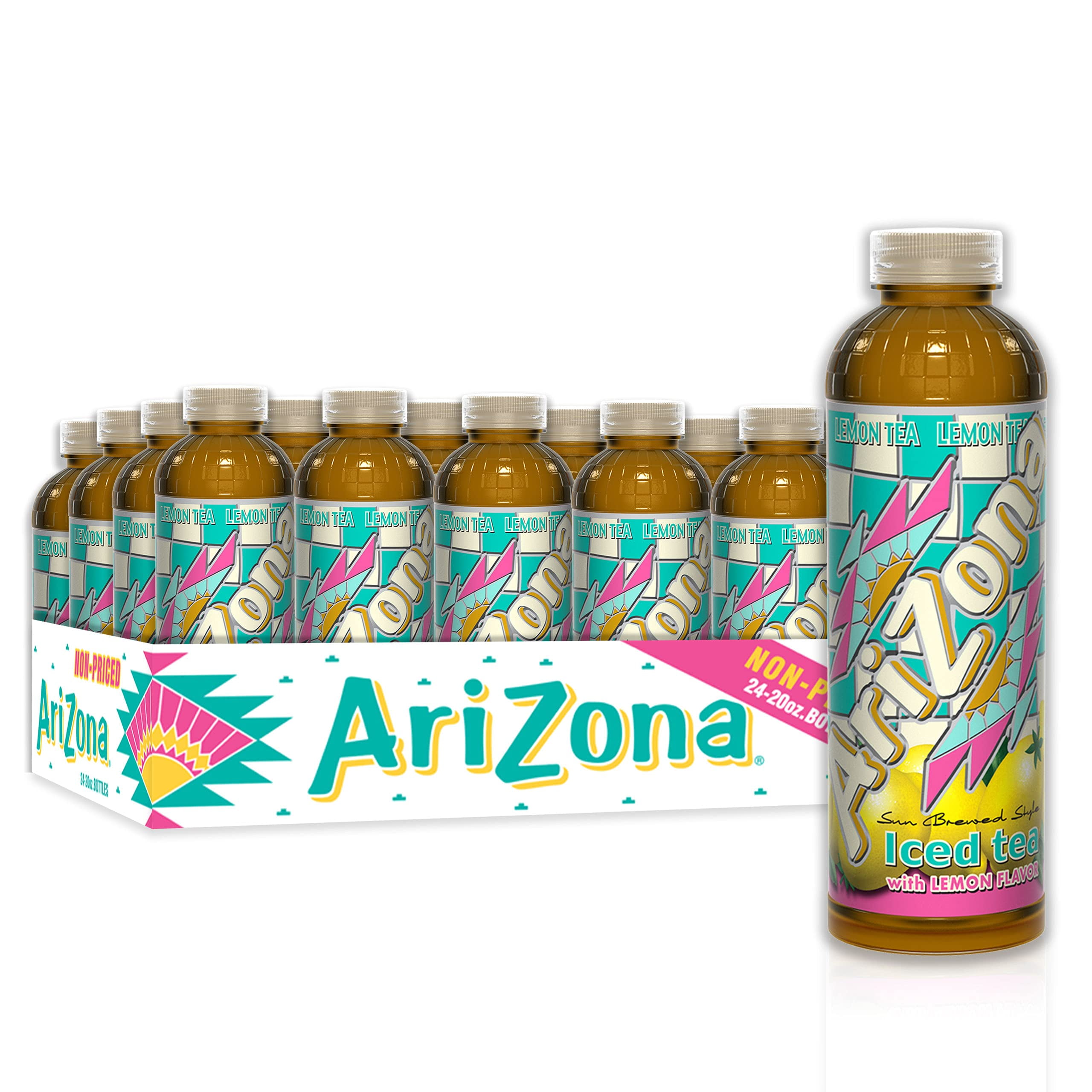 Arizona Lemon Tea, 20 Fl Oz, Pack Of 24 - Walmart.com