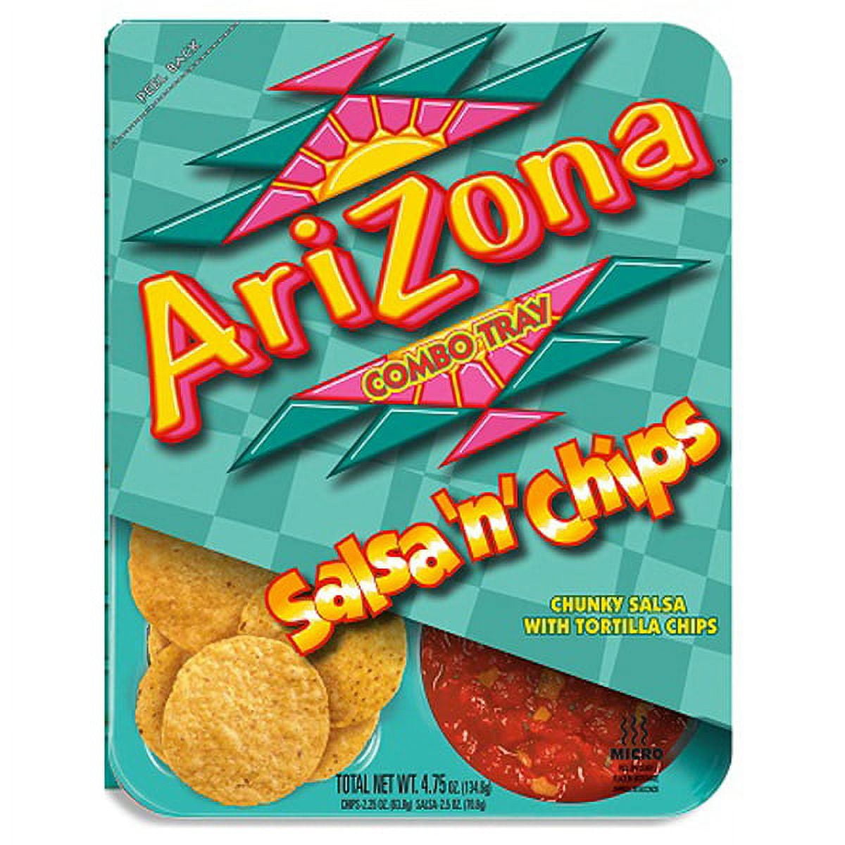 Arizona Nachos and Salsa 4.75 Oz Combo Tray - Pack of 12 - Walmart.com