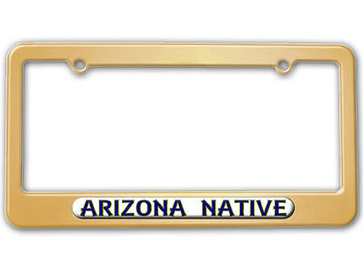 Arizona Native - State Pride License Plate Frame - Walmart.com