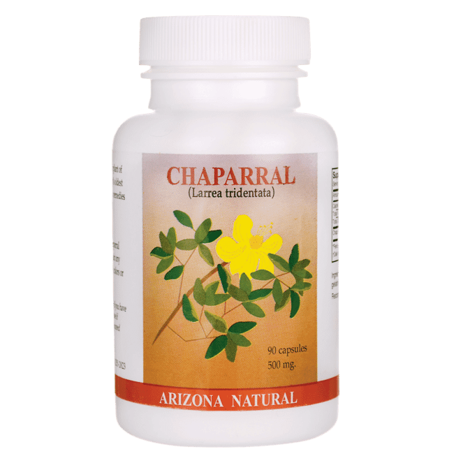 Arizona Natural Chaparral 500 mg 90 Caps - Walmart.com