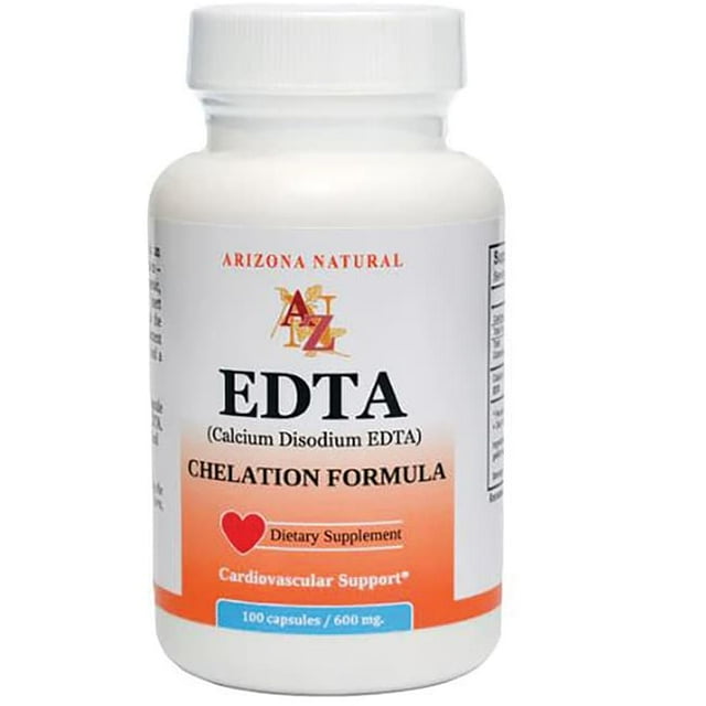 Arizona Natural Chelated Trace Edta Calcium Disodium Formula 600mg