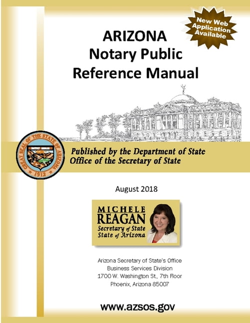 Arizona Notary Public Reference Manual, (Paperback) - Walmart.com
