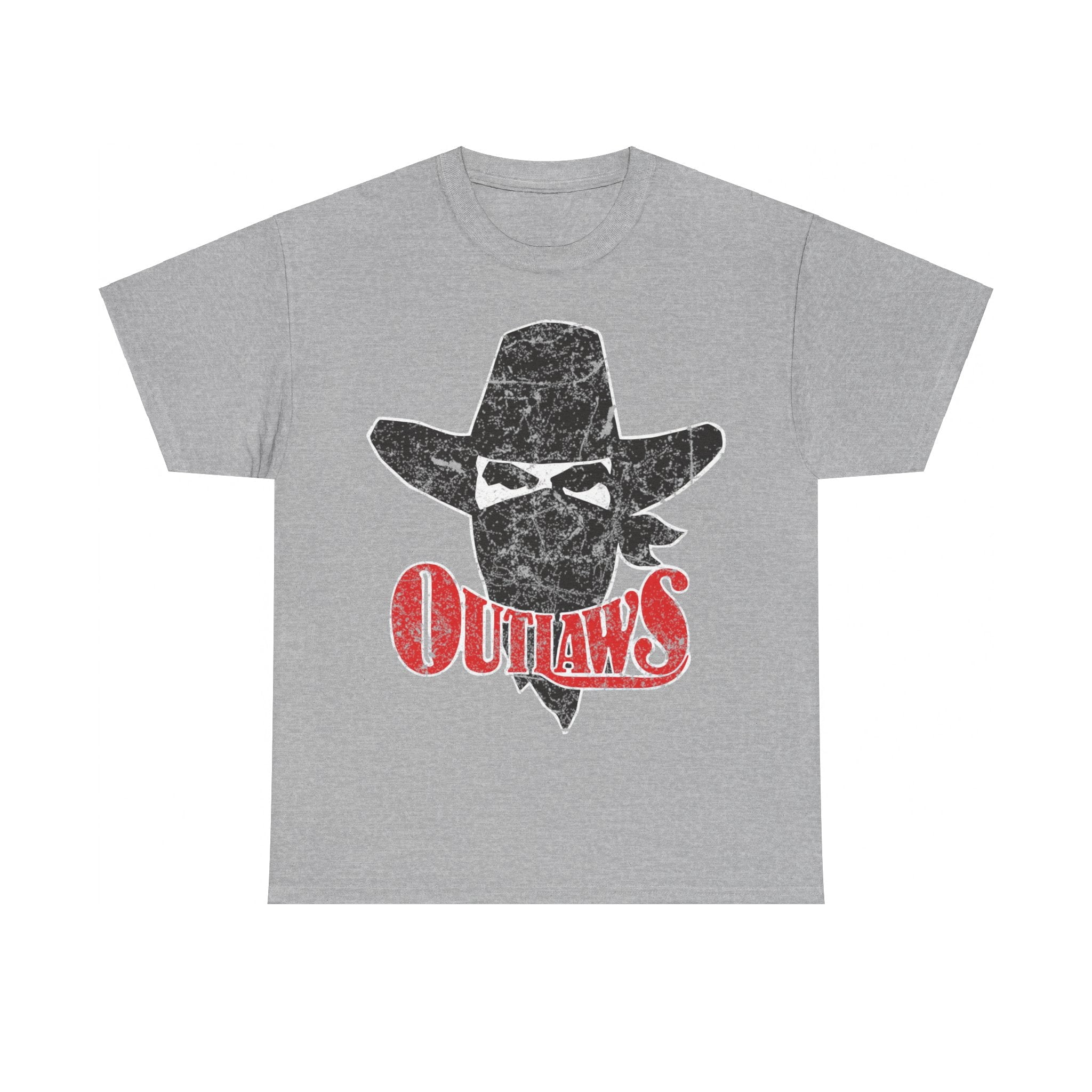 Arizona Outlaws Cowboy Logo Football Team T-shirt (SportGrey, L ...
