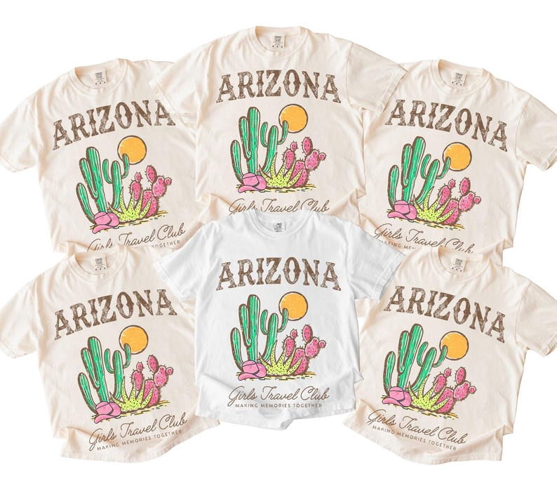Arizona Shirt, Girls Trip Shirts, Matching Shirts, Girls Vacation ...