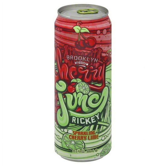 Arizona Sparkling Cherry Lime Rickey, 23.5 Fl. Oz. - Walmart.com