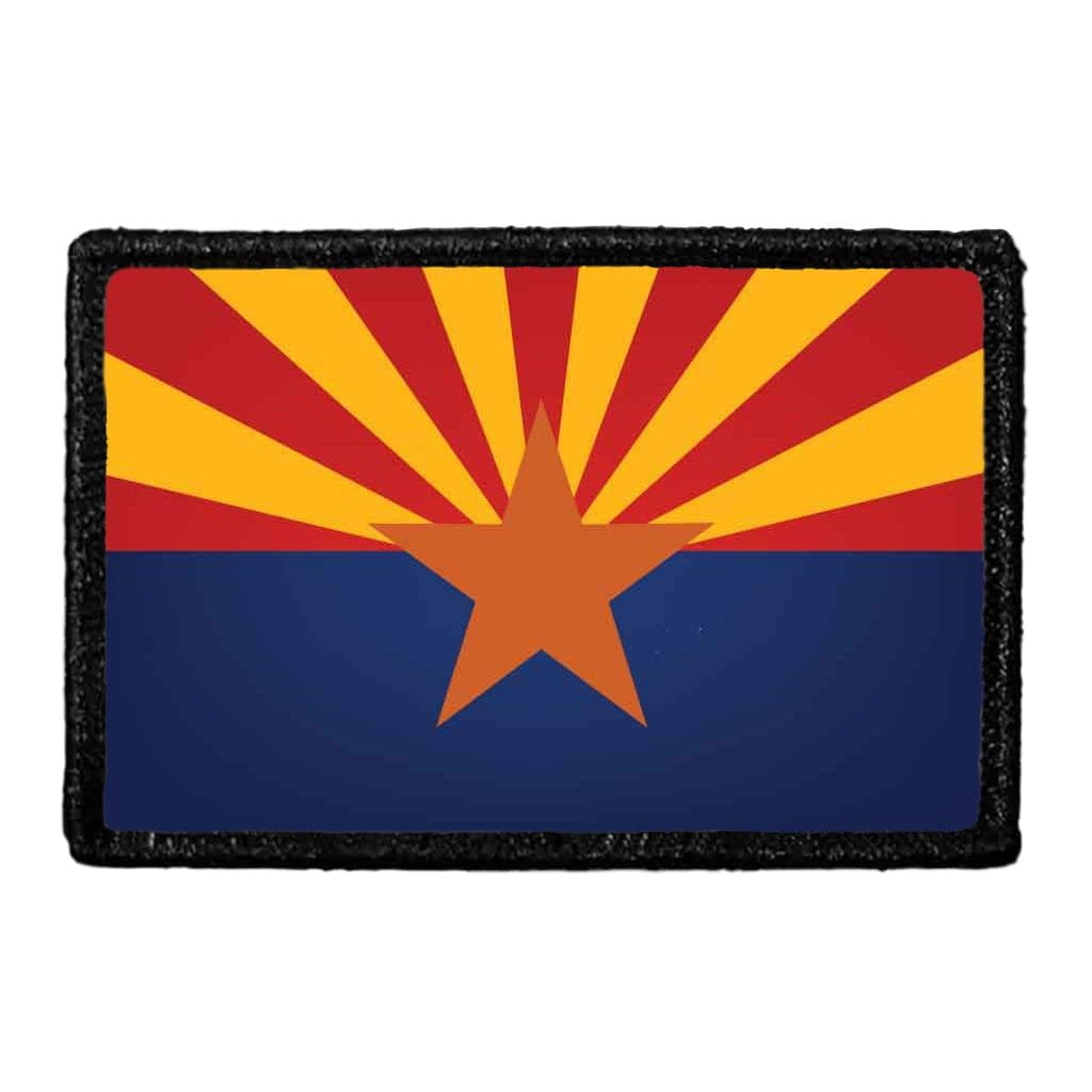 Arizona State Flag - Color - Removable Patch - Walmart.com