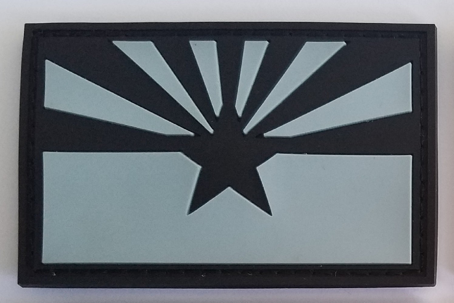 Arizona State Flag Patch - PVC Blue/Gray Camo - Walmart.com