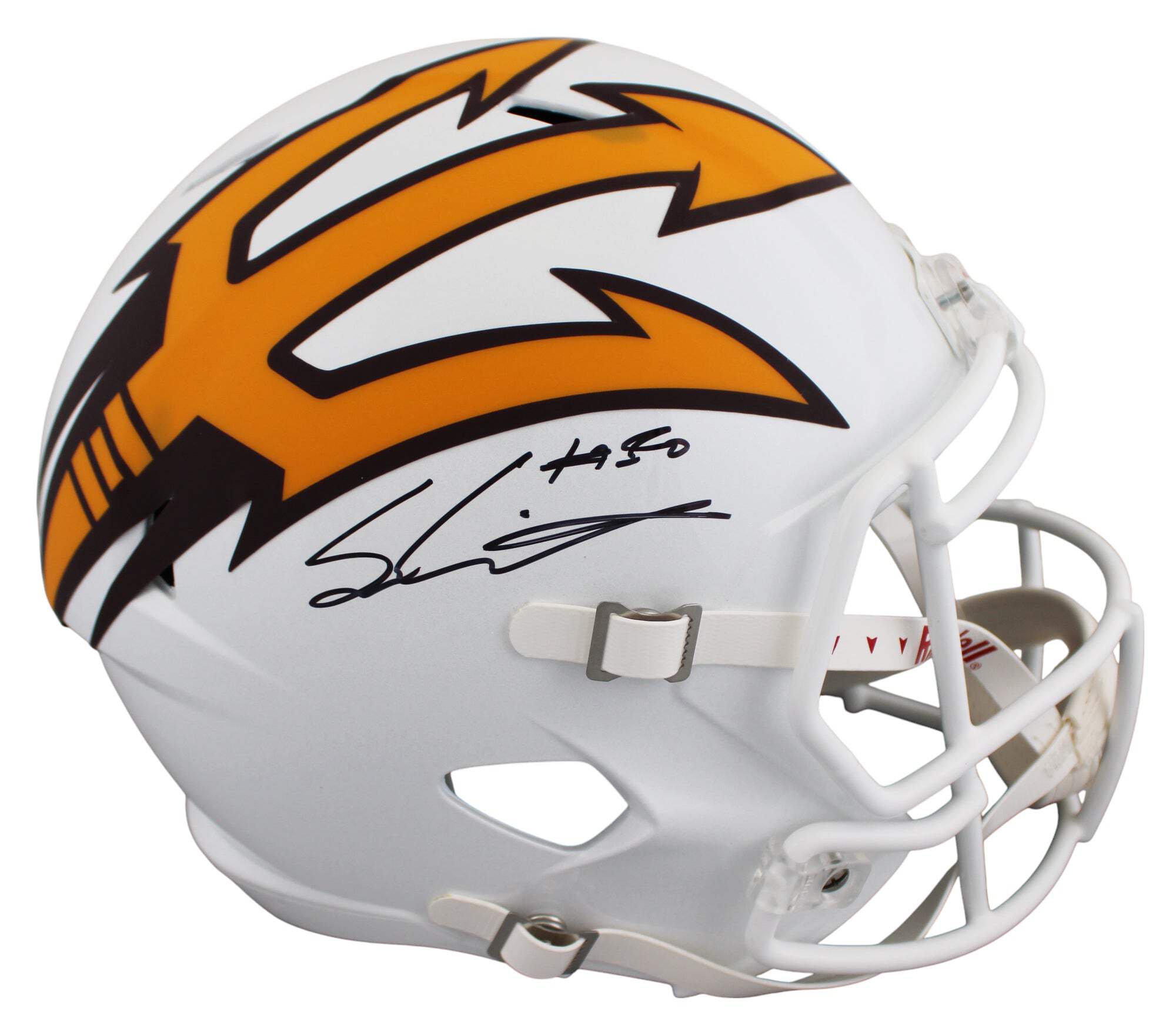 Arizona State Sam Leavitt Signed White Alt Full Size Speed Rep Helmet ...